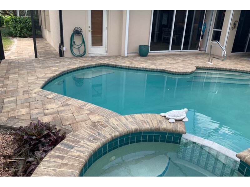 Naples Florida Pool Deck - Pavers In Fort Myers, Cape Coral, City of ...